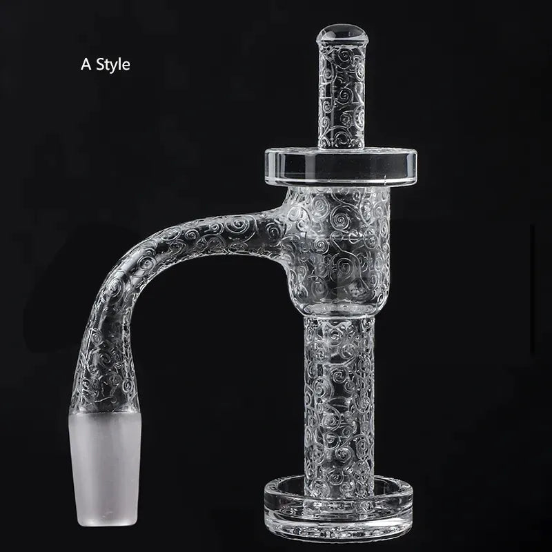 Pack Science Full Weld Sandblasted Terp Slurper Set | Discount E-Nails