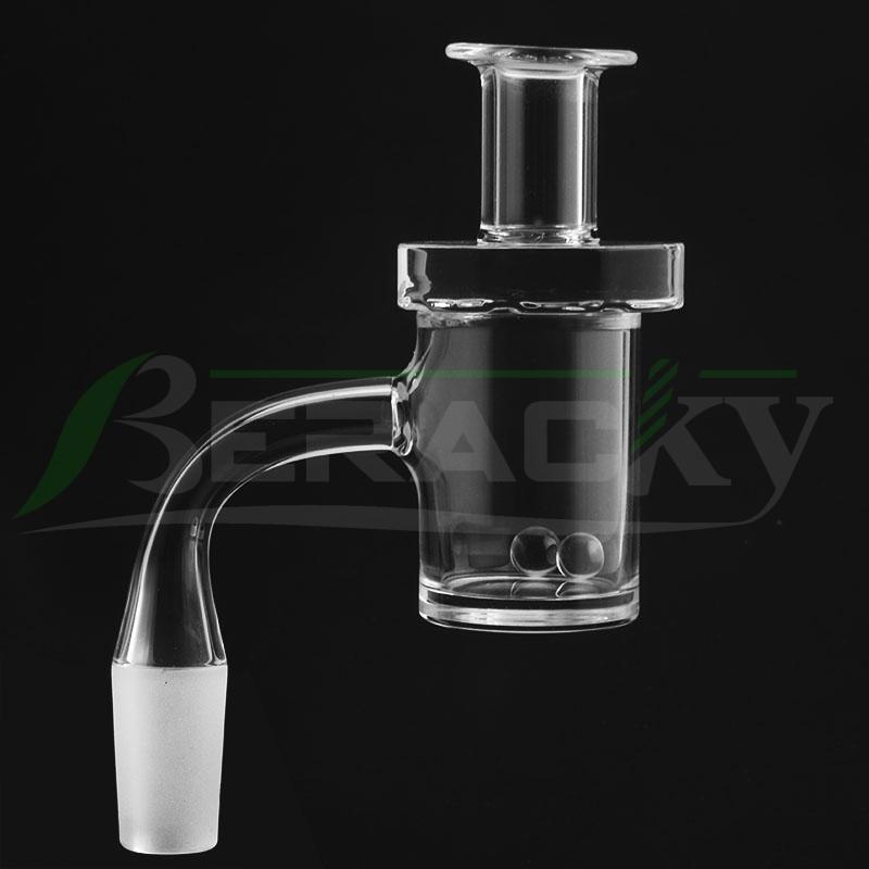 Beracky Beveled Edge 4mm Quartz Banger With Carving Spinner | Discount ...